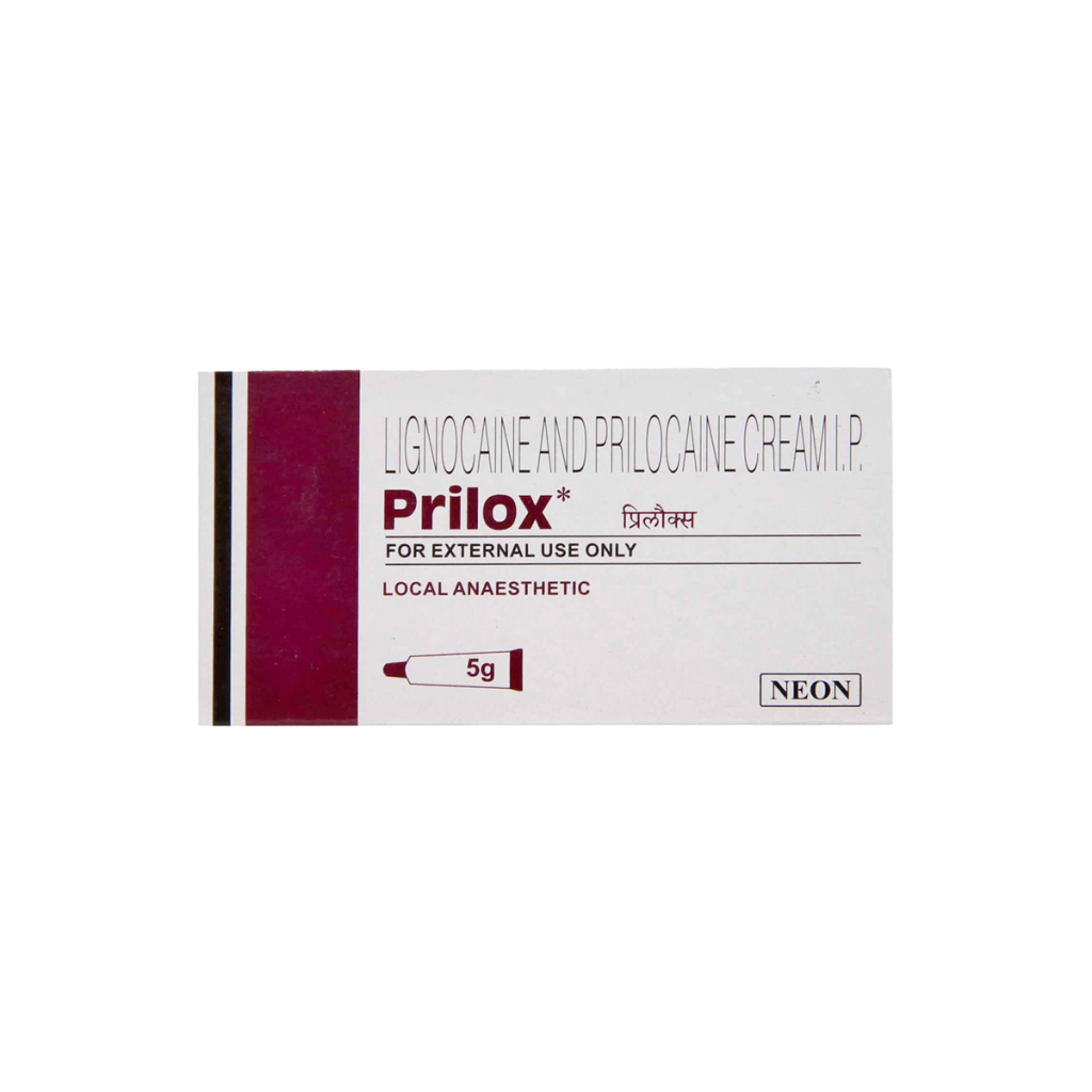 Prilox Numbing Cream (Lidocaine & Prilocaine) | Skinorac